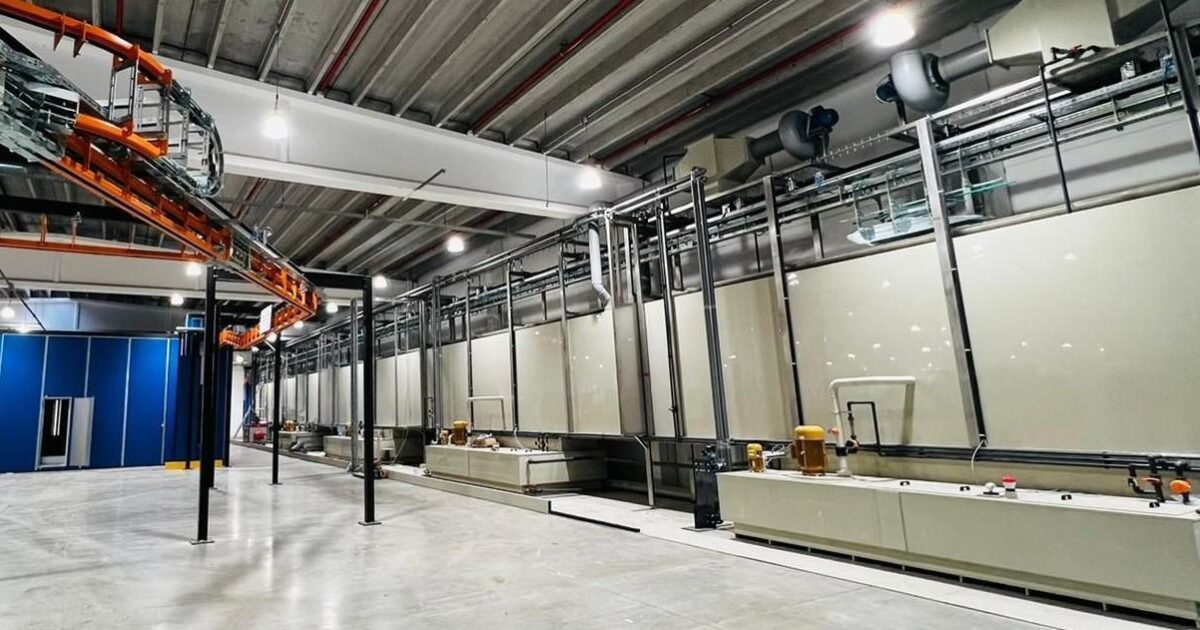 Axon Group | Alu powder coating line